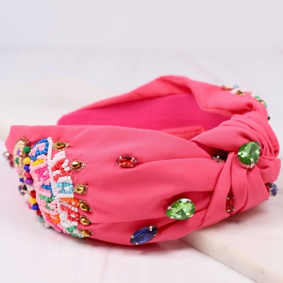 Accessories | Happy Birthday Cake Headband In Pink | Poshmark